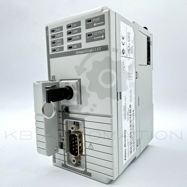 (NEUF) A-B 1768-L43 CompactLogix PLC, 1 RS-232 serial (DF1 or ASCII ...