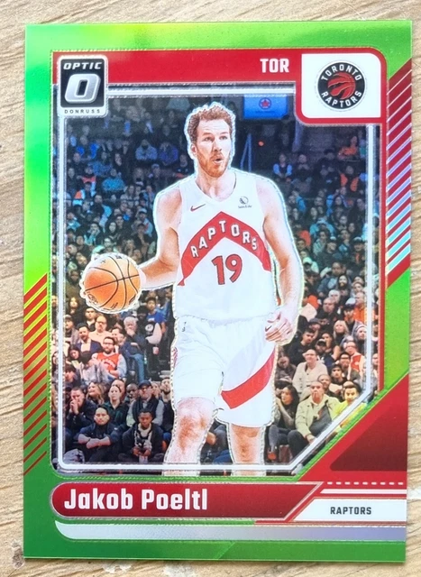 2024-25 DONRUSS OPTIC /149 Lime Green #65 Jakob Poeltl - Raptors $4.00 ...