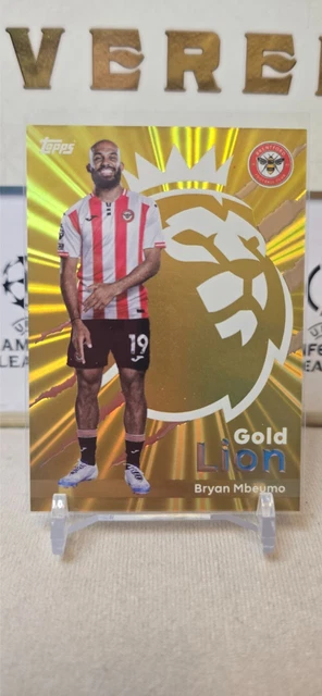 TOPPS PREMIER LEAGUE 2025/26 Gold Lion Bryan Mbeumo GL4 EUR 10,00 ...