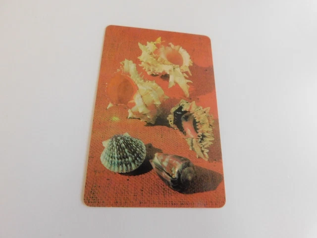 VINTAGE PLAYING CARD Sea Shells /Ace Spades EUR 0,72 - PicClick FR