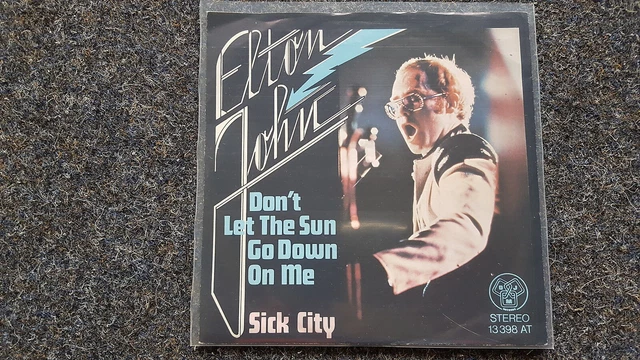 ELTON JOHN - Don't let the sun go down on me 7'' Single GERMANY EUR 24 ...