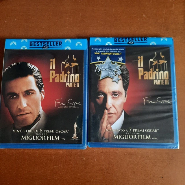 IL PADRINO PARTE II+Parte III +IL PADRINO Coda -3 Blu Ray sigillati EUR ...
