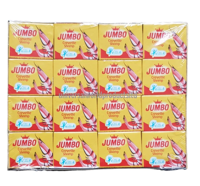 JUMBO CREVETTE SHRIMP Stock Cube - Halal - 48x10g Cubes - 480g £8.99 ...