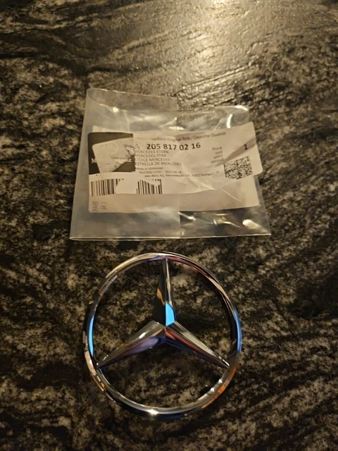 GENUINE MERCEDES W205 Rear Tailgate Hatch Boot Chrome Manufacturer ...