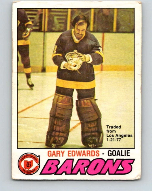(HCW) 1977-78 O-PEE-CHEE #345 Gary Edwards Cleveland Barons V15438 EUR ...