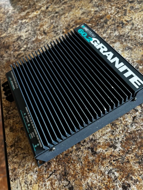 RARE OLD SCHOOL car audio SOUNDSTREAM GRANITE $135.00 - PicClick CA