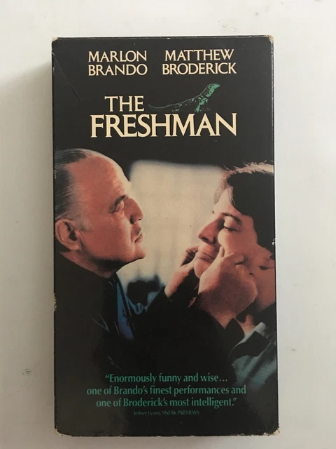 THE FRESHMAN MATTHEW Broderick Movie Used VHS Case Tape £6.86 - PicClick UK