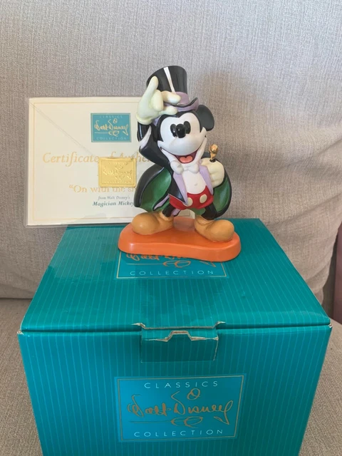 WALT DISNEY CLASSICS Collection Wdcc Magician Mickey Mouse 1997 Members ...