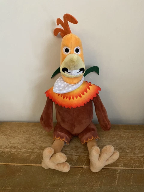 CHICKEN RUN ROCKY The Rooster 16” Soft Toy Dawn Of The Nugget Plush ...
