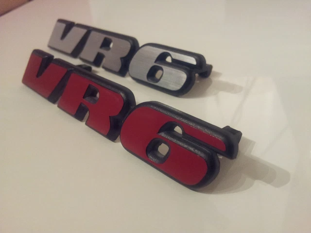 VW CORRADO VR6 Emblem US beige Recaro badge 535853679 EUR 109,00 ...