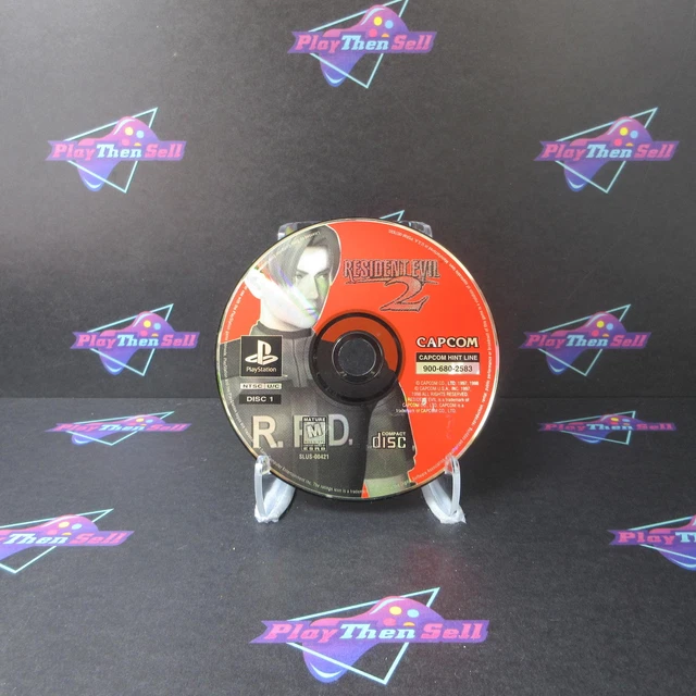RESIDENT EVIL 2 PS1 PlayStation 1 Disque Un Unique - (Voir Photos) EUR ...