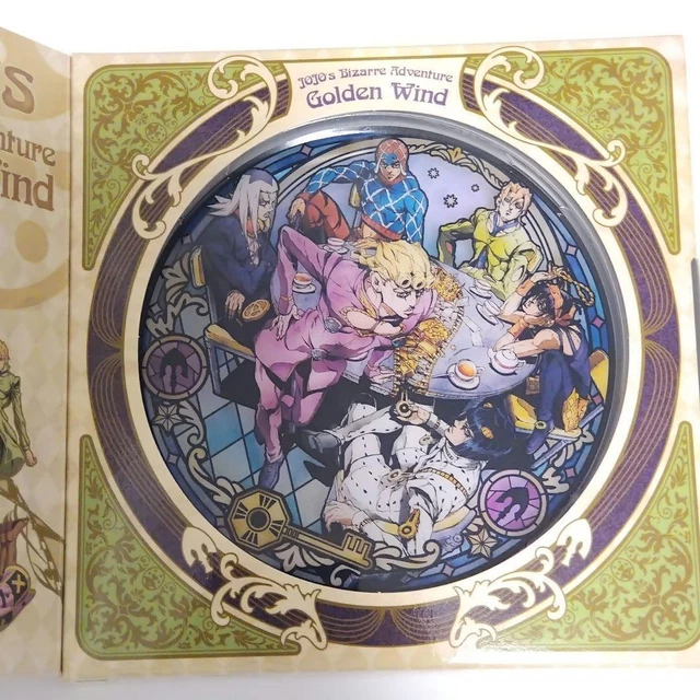 JOJO'S BIZARRE ADVENTURE Disc Art Golden Wind Giorno Bucciarati Mista ...