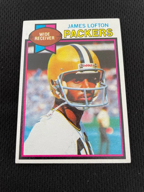 CARTE JAMES LOFTON Rookie 1979 Topps Green Bay Packers Rc Legend ...