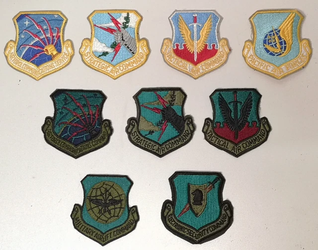 US MILITARY USAF Air Command Sevice Forces Patches £12.99 - PicClick UK