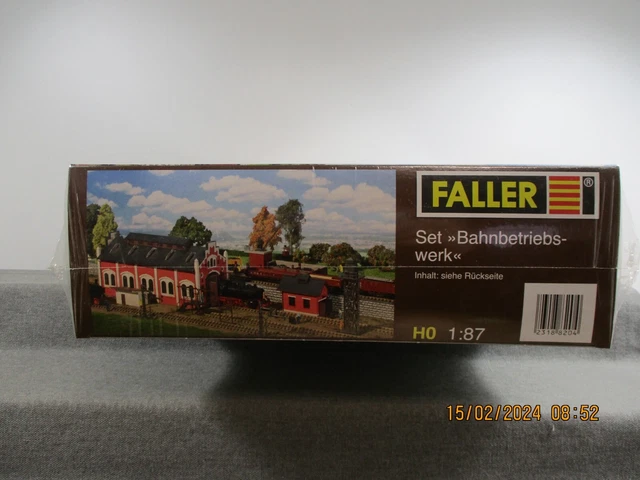 FALLER SPUR H0 Bausatz Set Bahnbetriebswerk ungebaut in OVP EUR 29,90 - PicClick DE