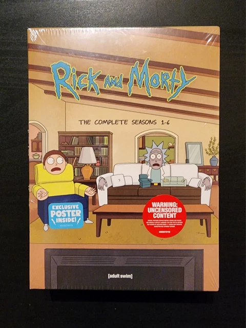 RICK AND MORTY seasons 1-6 DVD BRAND NEW $60.00 - PicClick CA