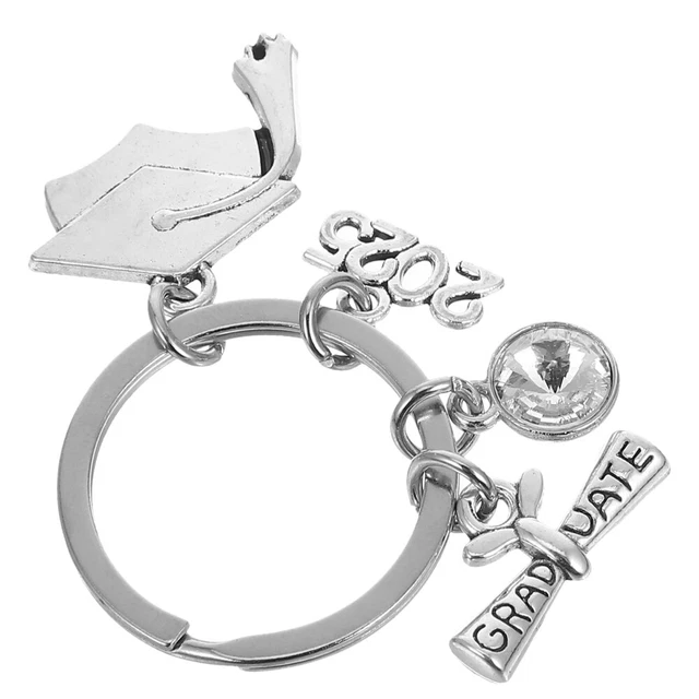 GRADUATION KEY CHAIN For Student Teachers 2025 Graduation Cap Key Ring ...
