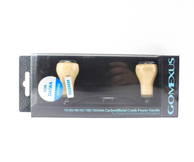 GOMEXUS BD100HCA27BKBK HANDLE Alu Black 100mm 8x5mm Shimano Daiwa (6798 ...