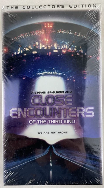 CLOSE ENCOUNTERS OF the Third Kind (VHS, Collector's Edition) Steven Spielberg £13.80 - PicClick UK