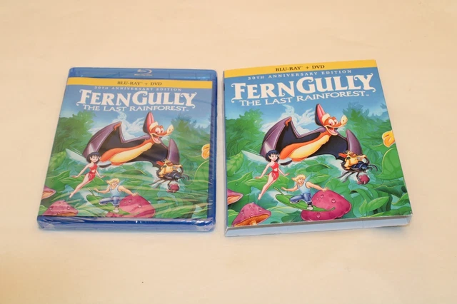 NEW FERNGULLY: THE Last Rainforest 30th anniversary Blu-ray & DVD w ...