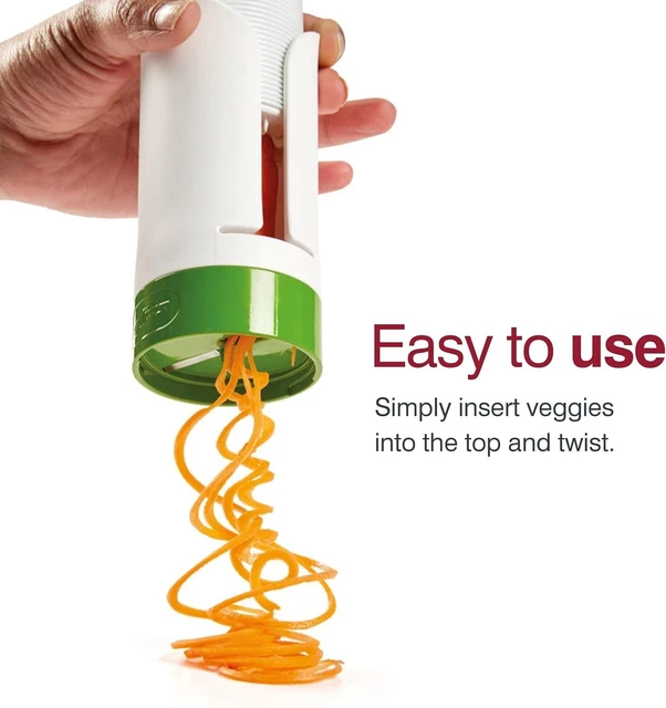 ZYLISS SPIRALISER, FOOD Spiral Cutter/Create Ribbons and Spirals from ...