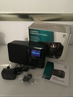 LOGITECH UE SQUEEZEBOX Radio Wi-Fi Music Player Internet Radio Battery ...