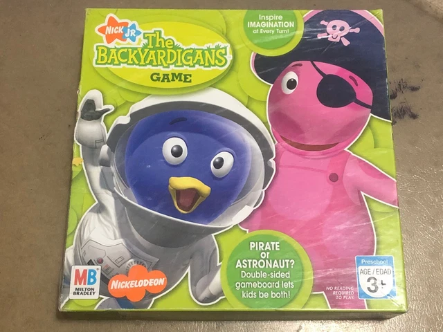 VINTAGE NICK JR. The Backyardigans Game Pirate Or Astronaut Milton ...