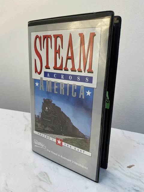 VINTAGE STEAM ACROSS AMERICA VHS Pentrex Steam Train Video Volume 1 The ...