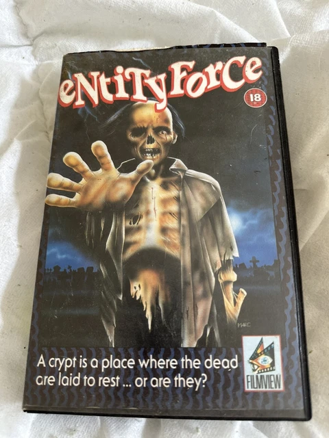 ENTITY FORCE EARLY VHS Horror Not Pre Cert £8.00 - PicClick UK