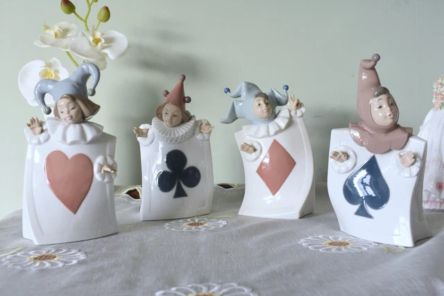 NAO BY LLADRO Figurine playing cards Ace Of Clubs Card ornament ...