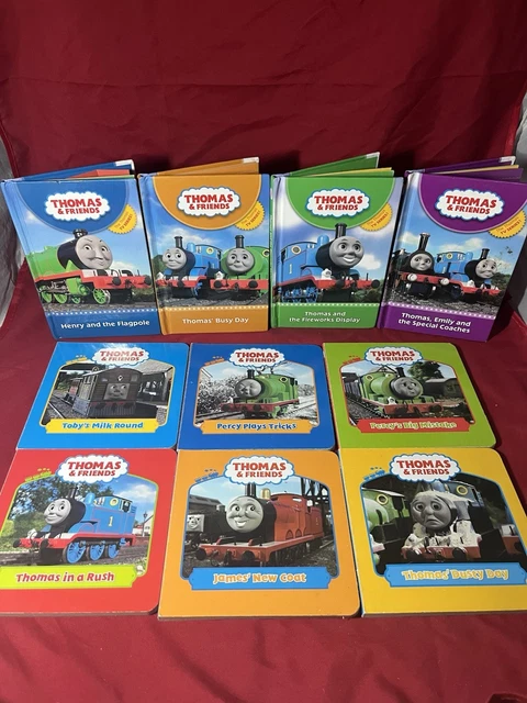 THOMAS THE TANK Engine Books Bundle Book Reading Card Paper Hardback £5 ...
