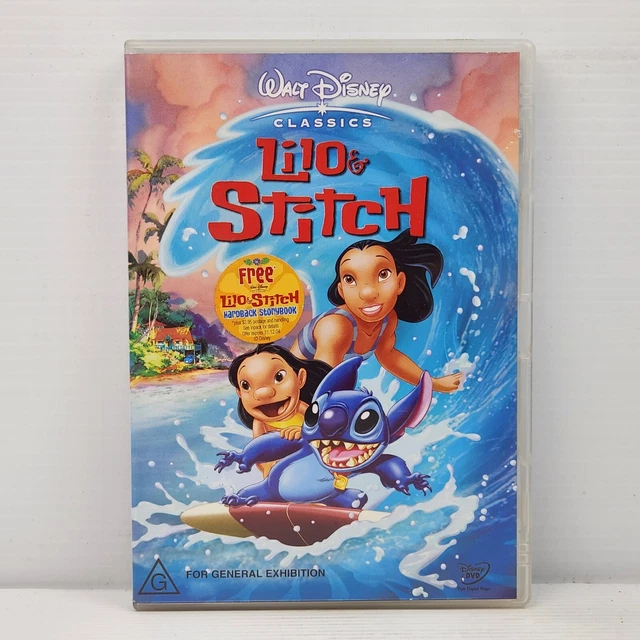 LILO & STITCH DVD Movie 2002 Walt Disney Pictures Comedy Family Kids ...