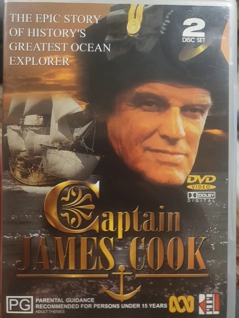 CAPTAIN JAMES COOK Dvd Australian Abc Tv Cult Mini-Series Show Keith ...