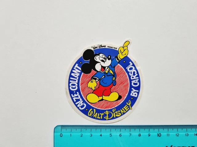 ADESIVO TOPOLINO WALT DISNEY STICKER AUTOCOLLANT VINTAGE 80s ORIGINAL ...