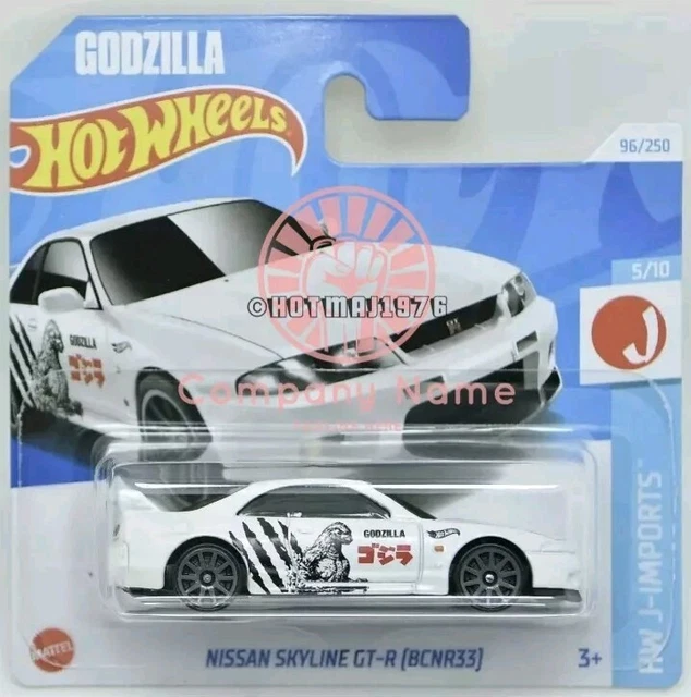 HOT WHEELS NISSAN SKYLINE GT-R GODZILLA [ BCNR33] - 2024 - HW J-IMPORTS ...