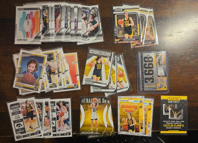 2024 CAITLIN CLARK Collection Complete Master Base Set (51) Cards ...