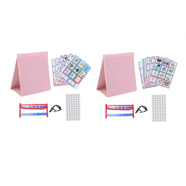 KIDS DAILY VISUAL Schedule with 70 Visual Schedule Cards Educational ...