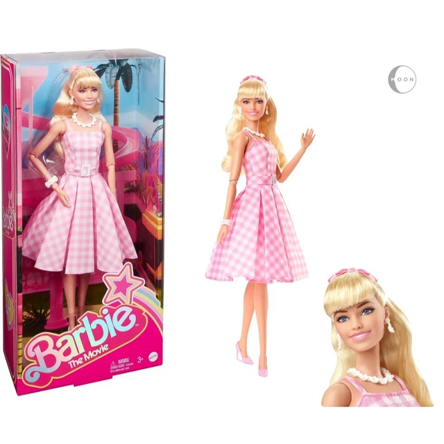 Barbie The Movie Doll Margot Robbie Barbie In Pink Western Outfit