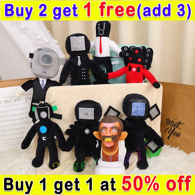 Skibidi Toilet Plush Toiletman Doll Cameraman Speakerman Stuffed Toys