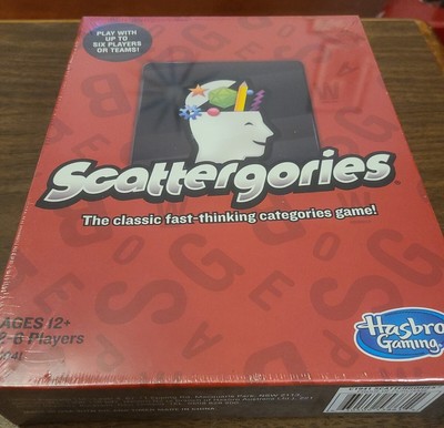 HASBRO GAMING SCATTERGORIES New Table Top Game Board Game NEW! £12.09 ...