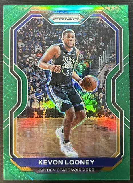 2020-21 PANINI PRIZM Green Prizms Kevon Looney Golden State Warriors ...