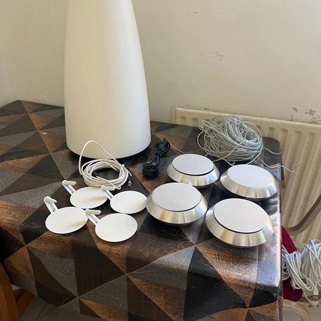 BANG AND OLUFSEN beolab 14 4.1 one subwoofer and four speakers and ...