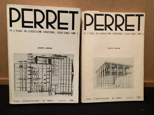 RARE AUGUSTE PERRET L’école du Classicisme Structurel 1910/1960 Joseph ABRAM EUR 45,00 - PicClick FR