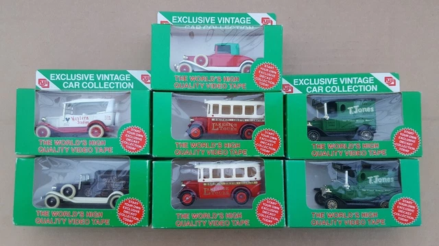 LLEDO SET OF 7 FUJI Vintage Car Collection Models Including Variations ...