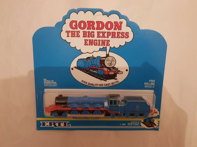 THOMAS & FRIENDS ERTL PAPER FACE GORDON NEW & SEALED 1989 RARE CLOUD ...