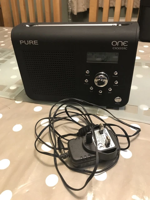 PURE ONE CLASSIC Series 2 DAB Digital Radio with chargePAK C6L Battery ...