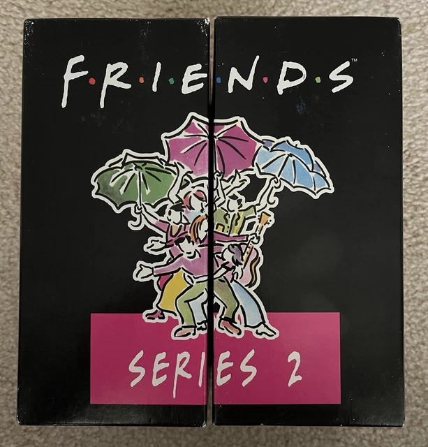 FRIENDS COMPLETE SERIES 2 - VHS Original Box Set 1995 (Ep 1 - 24) £11. ...
