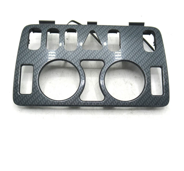 MERCEDES-BENZ W208 COVER Bezel Center Console Carbon Look A2086800236 £ ...