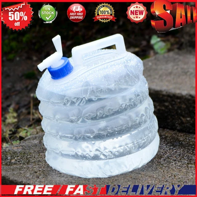 5/10/15L WATER BAG Portable Foldable Vehicle Drinking Bucket for Camping Fishing EUR 8,21 ...