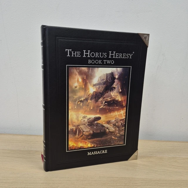 THE HORUS HERESY Book Two Massacre Forgeworld Warhammer Hardback Book £ ...